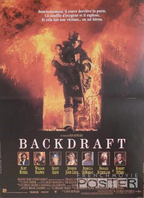 BACKDRAFT - HOWARD / DE NIRO / RUSSELL - FIREMEN - ORIGINAL FRENCH ...