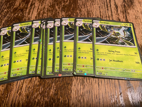 Lot of (25) 2023 Pokemon Spidops Holo Promo 009 SHARP! Scarlet & Violet ...