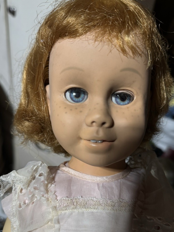 Vintage Chatty Cathy Doll with Red Hair and Blue Eyes | eBay