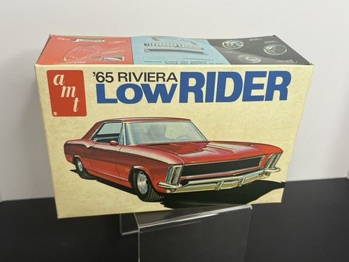 Vintage ~AMT 1/25~1965 Buick Riviera Low Rider~Model Car Kit~ Parts Lot ...
