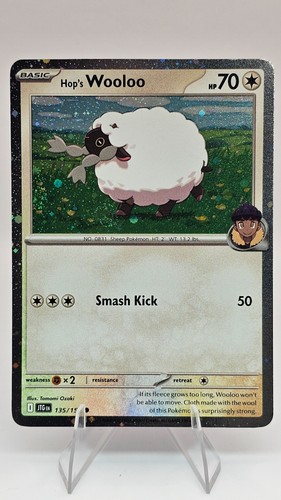 Hop's Wooloo - 135/159 - SV09: Journey Together (JTG) - (Cosmos Holo ...
