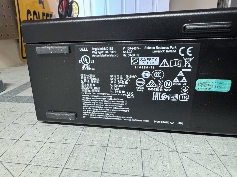 NEW Dell OptiPlex 7000 D17S D17S001 i3 8GB RAM (NO HDD SSD CABLE OS) | eBay