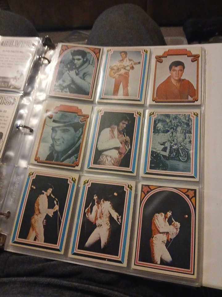 VINTAGE 1978 BOXCAR ENTERPRISES ELVIS PRESLEY TRADING CARDS-COMPLETE ...