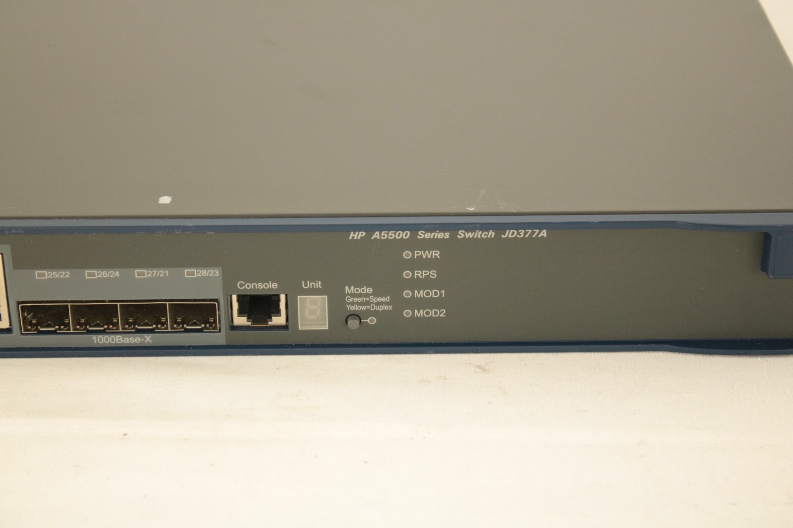 HP JD377A A5500-24G-SFP 24x SFP EI Switch - Fast Shipping - No Cords ...