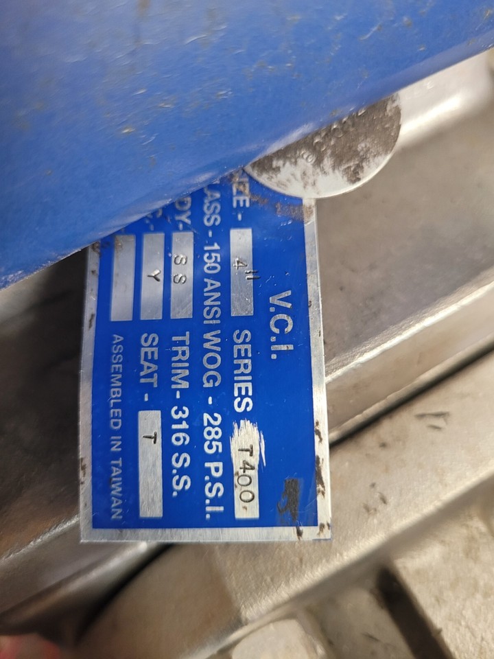 VCI 4" Ball Valve 3 way 316SS Series T400 Class 150 | eBay