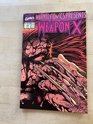 MARVEL COMICS PRESENTS #84 - WEAPON-X STORY CONCLUDES! WOLVERINE, LOGAN ...