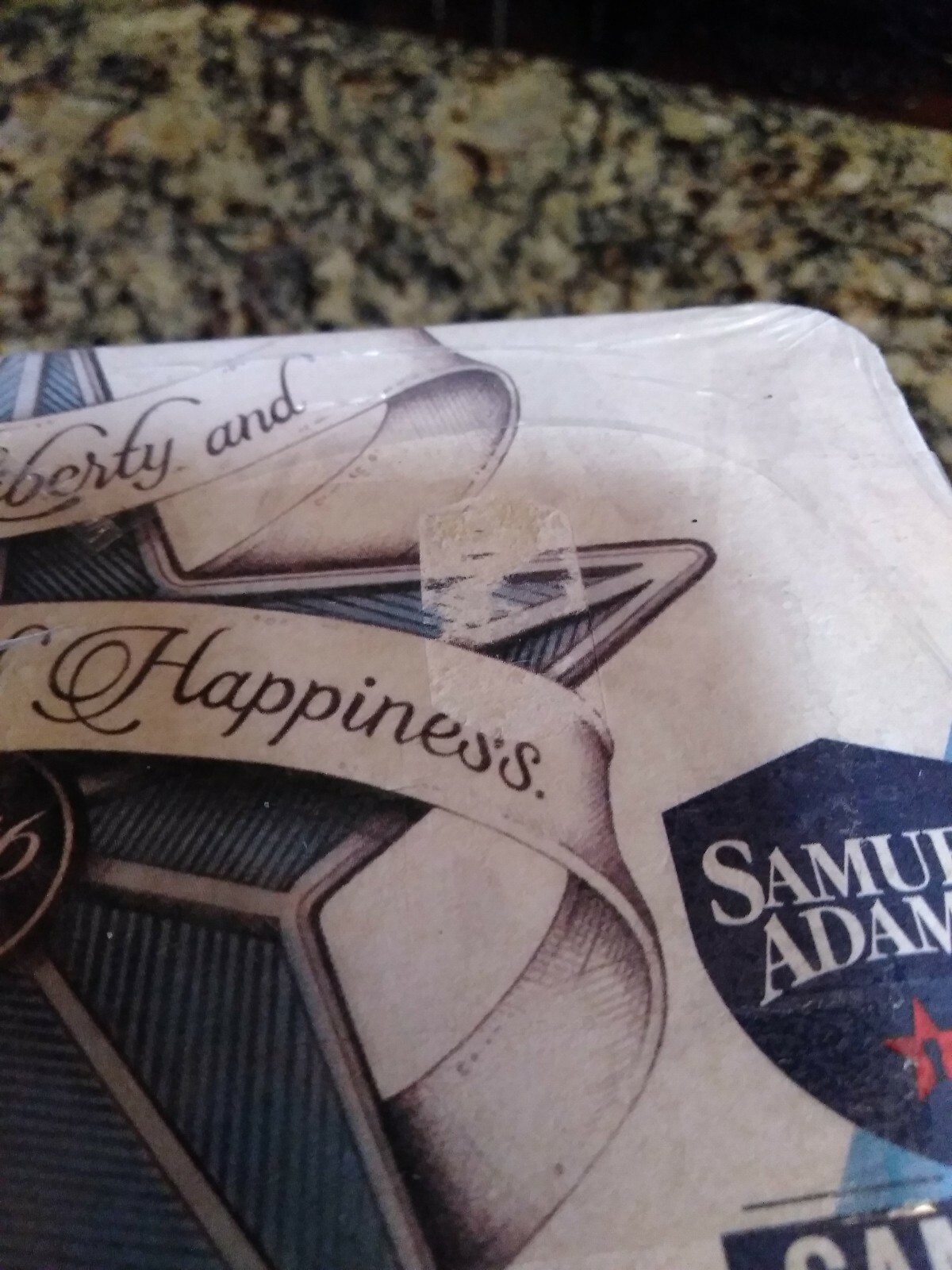 Samuel Adams Sam 1776 Beer Coasters About 250! New | eBay
