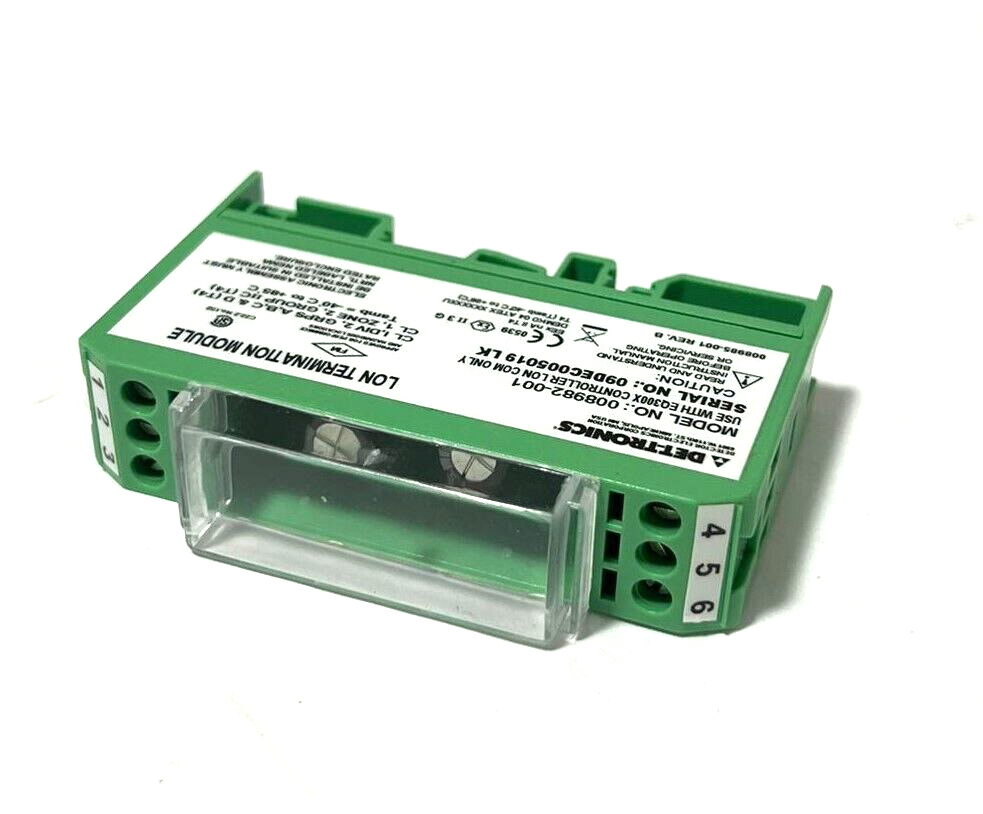 Det-Tronics LON Termination Module 008986-001 for EQ300X Controller LON ...