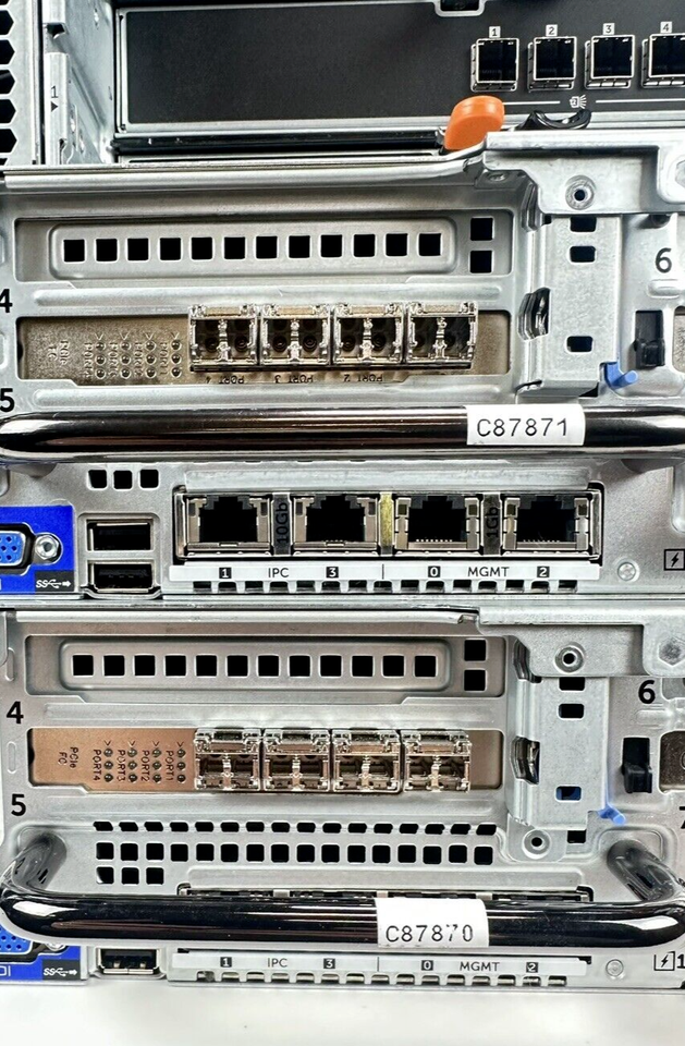 Dell EMC 2x SC9000 No Drives 16Gb FC 368TB 4x SC420 10G Licensed 16G FC ...