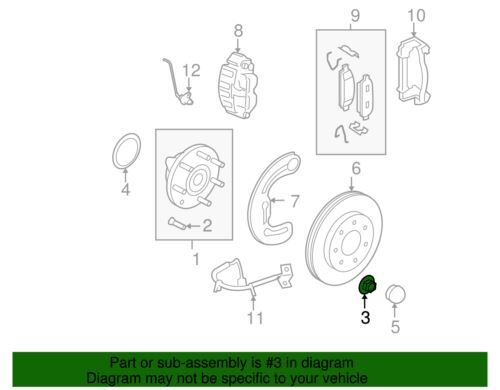 Genuine Ford Axle Nut -N802827-S440 | eBay