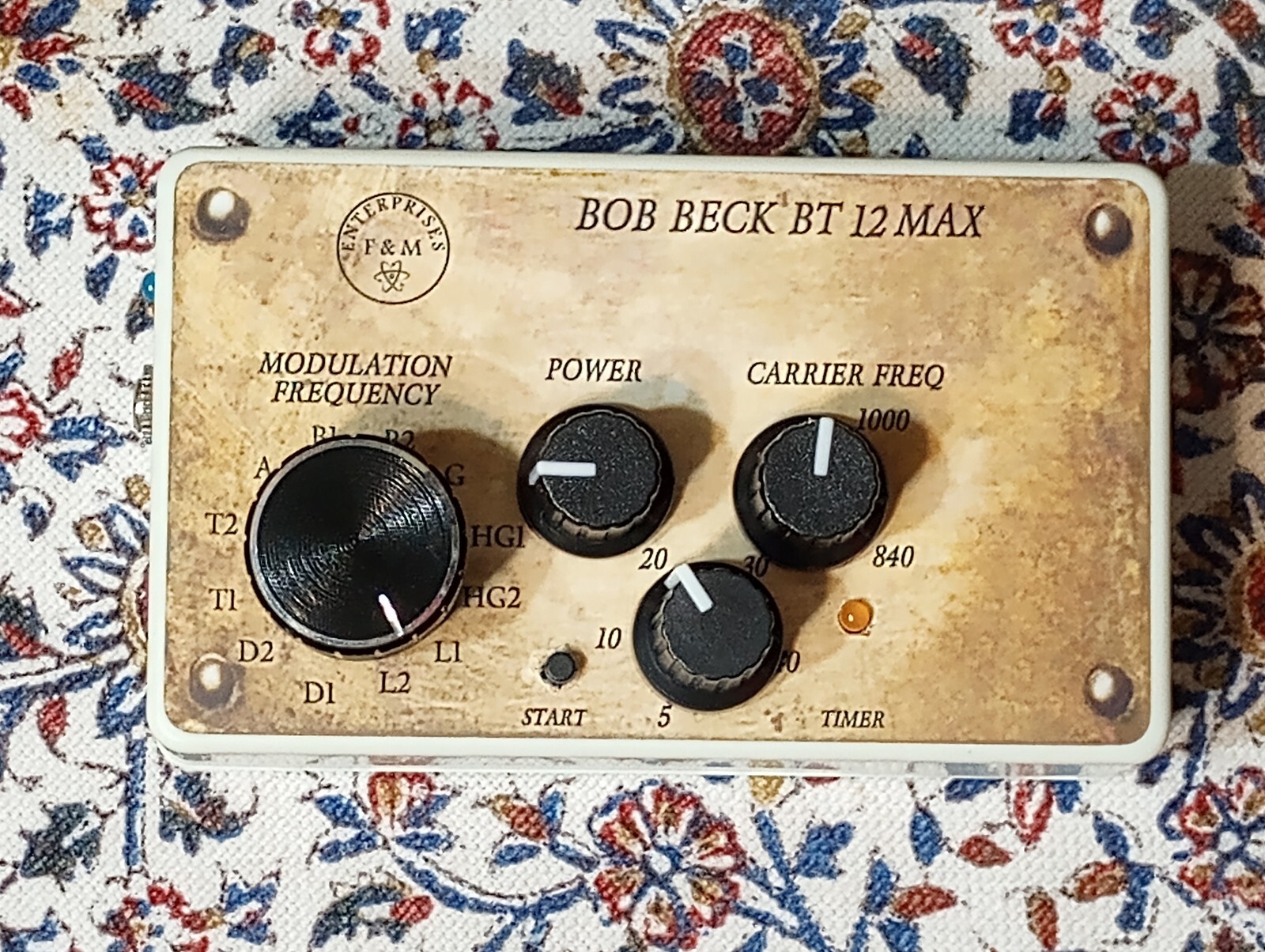 BT-12 MAX BOB BECK CES DEVICE COVERS FULL BRAINWAVE SPECTRUM | eBay