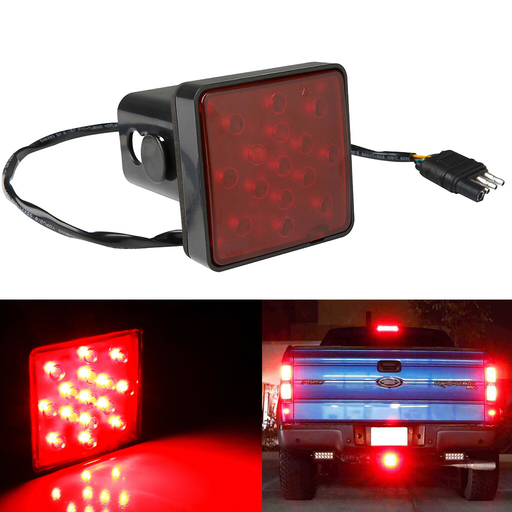 Lighted Hitch Covers Brake Light