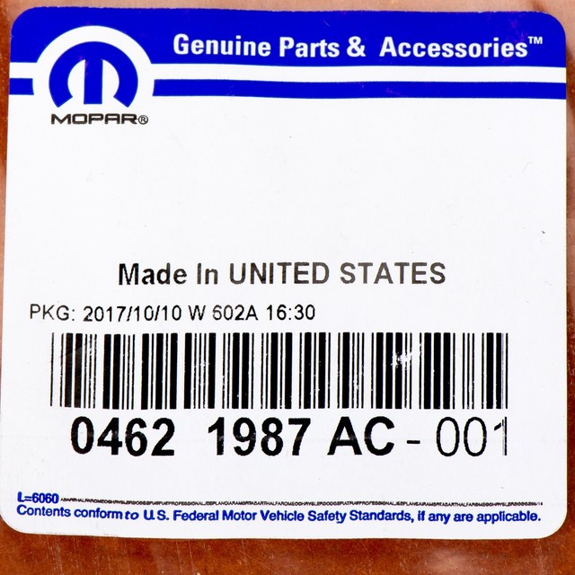 Engine Timing Chain Case Cover Gasket Mopar 04621987AC for sale online ...
