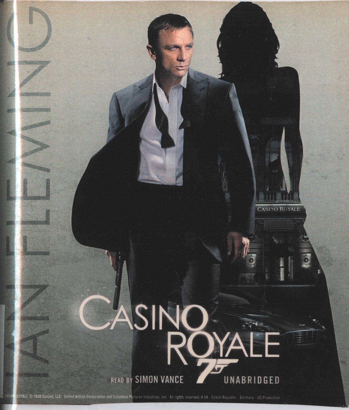James Bond Casino Royale #1 Audio CD Book Action Espionage by Ian ...