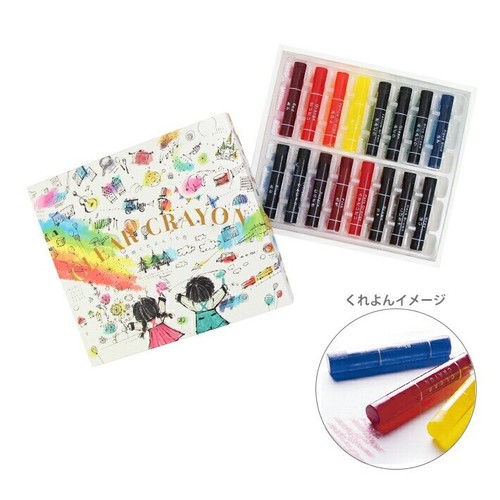 KOKUYO Clear Crayons 16 Colors KE-AC28 | eBay
