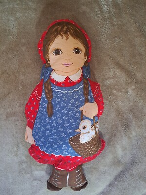 Vintage Doll Amanda Handmade Shaped Pillow 17" | eBay