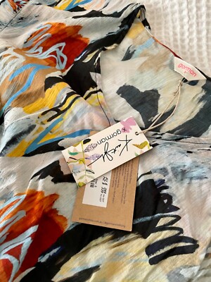 GORMAN Kaitlin Johnson X Gorman organic cotton dress S 8 BNWT | eBay