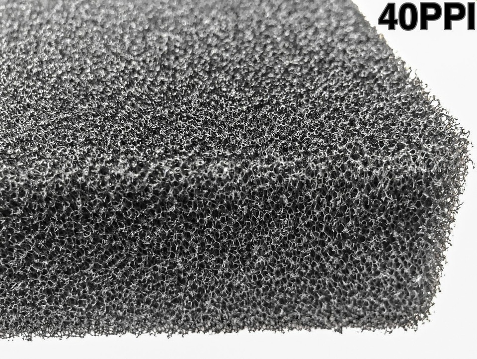 Coarse Bio Sponge Filter Media Pad Cut-to-fit Foam 18"x18"x2" Aquarium ...