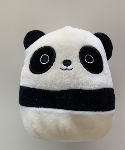 Squishmallows Stanley the Panda Bear Black White 8" | eBay