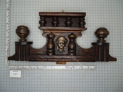 ORIGINAL WOODEN CROWN FOR A GERMAN REGULATOR CLOCK WITH A JUNGHANS ...