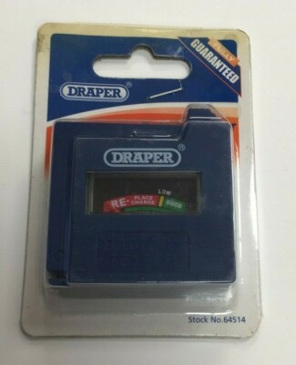 DRAPER BT1D BATTERY TESTER FOR AAA / AA / C / D / PP3 (1507) | eBay UK
