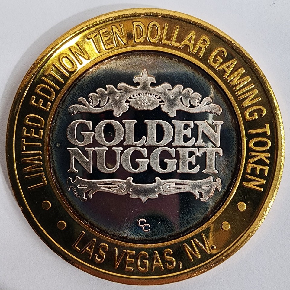 Golden Nugget Gambling Hall $10 999 Fine Silver Limited Edition Gaming ...