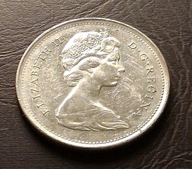 1967 Canada 25 Cents (Qk5) Elizabeth II Silver Quarter Coin 25 Cent | eBay