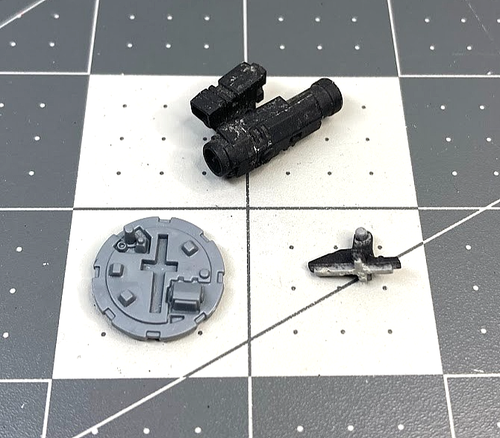 Warhammer 40K SPACE MARINE RHINO HUNTER KILLER MISSILE #2 bitz citadel ...