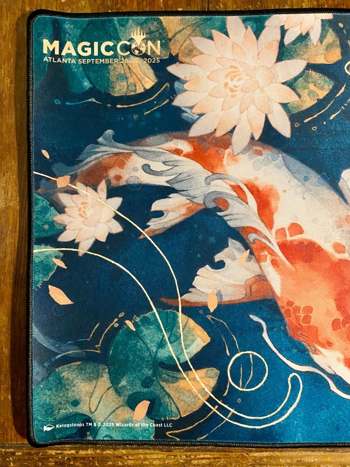 MTG SECRET LAIR DANDAN PLAYMAT 🐠 | MagicCon Atlanta EXCLUSIVE ...