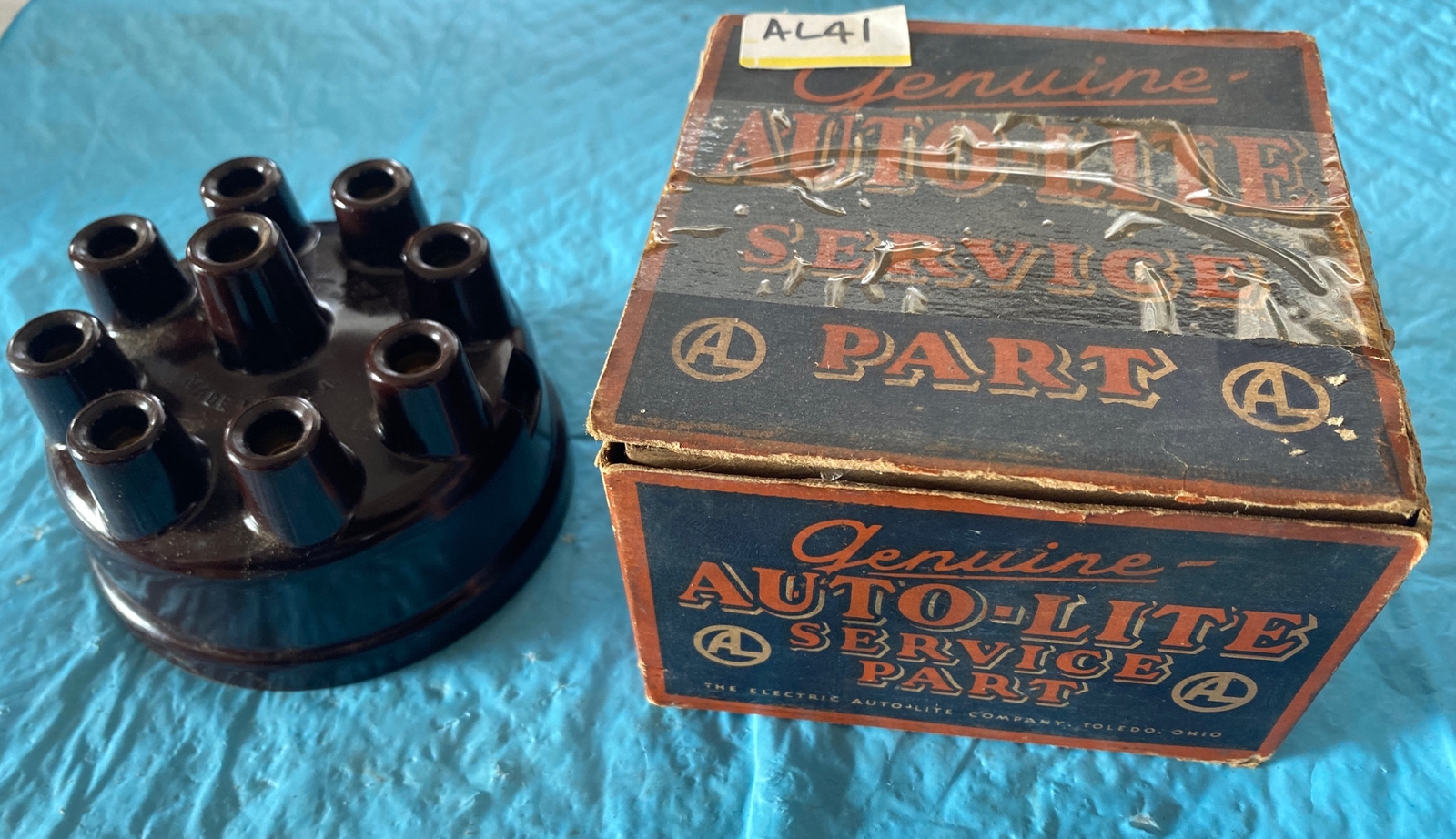 NOS Distributor Cap Auto-Lite IG-1325 Hudson 1930-39 8 cyl see ...