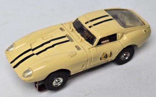 Vintage Aurora T-Jet 1966 Cobra GT No.1375 Solid Rivet Chassis HO Scale ...