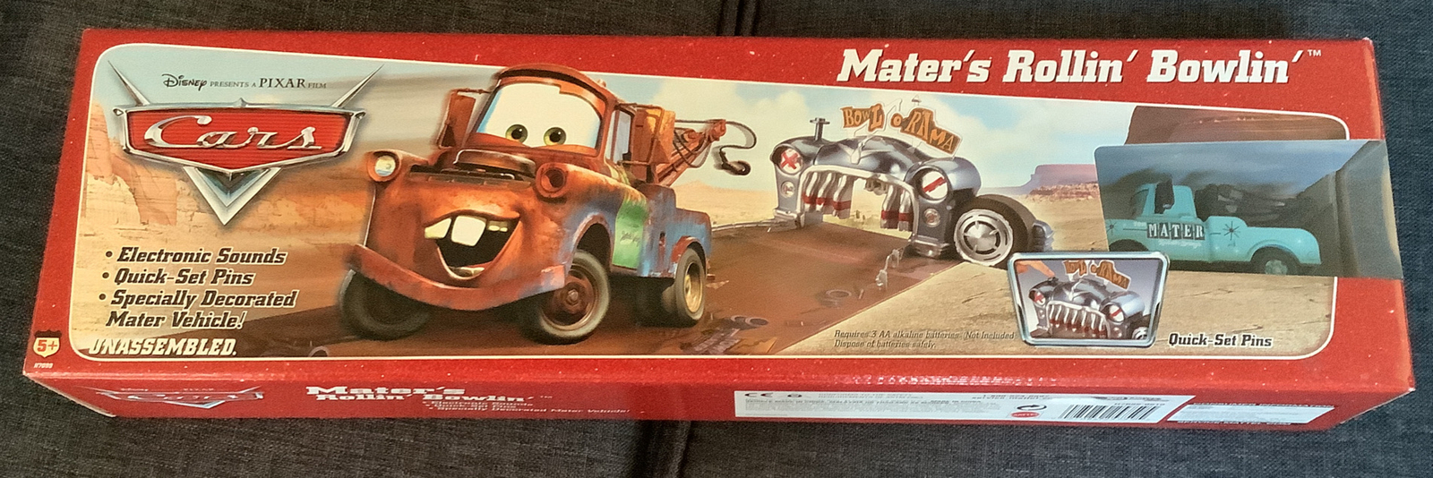 Mattel Disney Pixar Cars Mater Talks Light-Up Recovery Truck 8.5'' V2997
