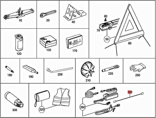Genuine MERCEDES A217 S-CLASS Convertible A217 Charging cable ...