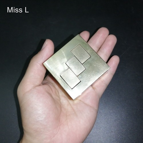 Collection Pure Brass Metal 3D Puzzle Game Copper Puzzle Model Hobby ...