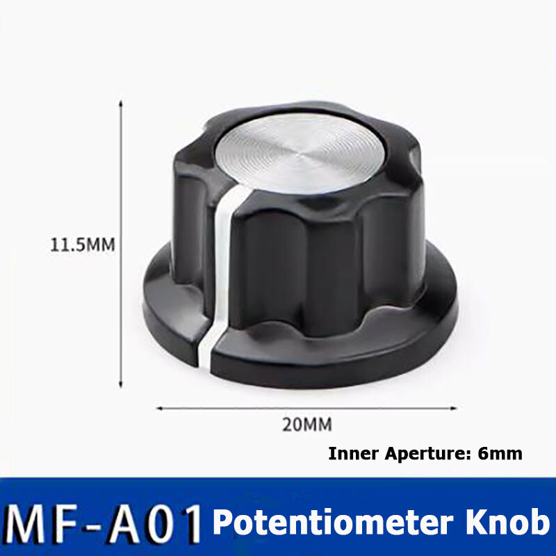 RV24YN20S Carbon Film Potentiometer 100 500 1K 2K 10K-1M Ohm / Dial ...