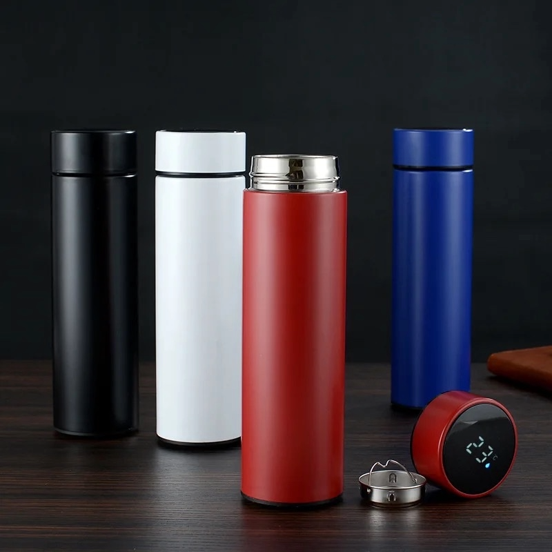 Smart Insulated Mug Stainless Steel Vacuum Cup Thermos Bottle LED ...