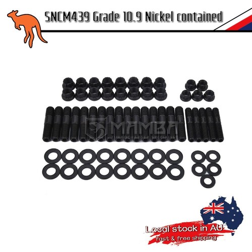 MANIFOLD TURBO STUD KIT FORD FPV BARRA 270T BA BF FORCE 6 TYPHOON 310T ...