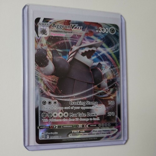 Aggron VMAX 097/172 Ultra Rare Brilliant Stars Pokemon Card NM-MINT | eBay