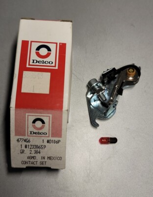 NOS Delco Remy 380543 Contact Set OEM New Factory Boat Parts | eBay