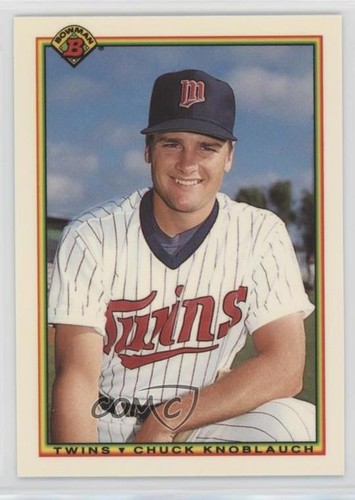 1990 Bowman Factory Set Collector's Edition (Tiffany) Chuck Knoblauch ...