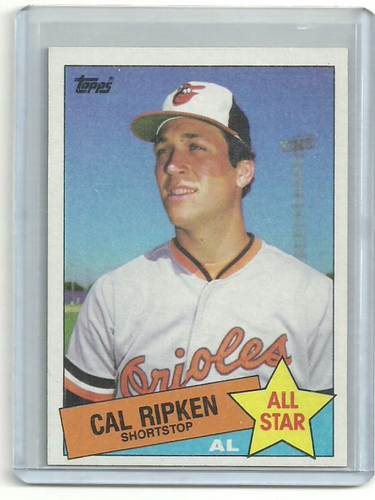 1985 Topps #704 Cal Ripken AS - NM-MT | eBay