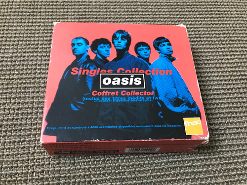 RARE FNAC FRENCH BOXSET 5CD OASIS SINGLES COLLECTION (LIAM GALLAGHER ...