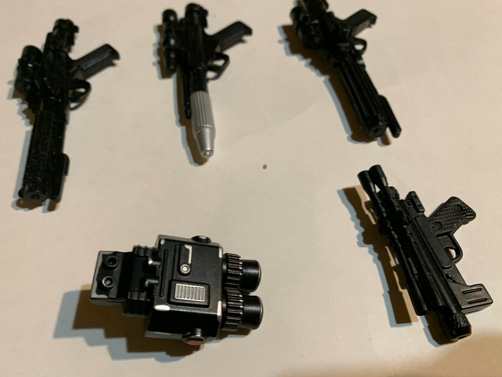 Star Wars LOT SET WEAPONS for 12" figs Star Wars POTF 1990s-2000s guns ...
