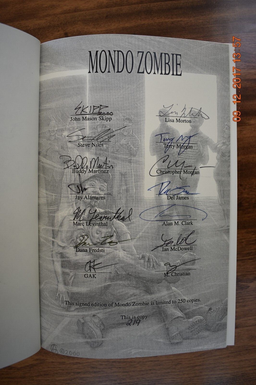 Mondo Zombie ed John Skipp S/L Slipcased Ketchum Kiernan Taylor Laymon ...