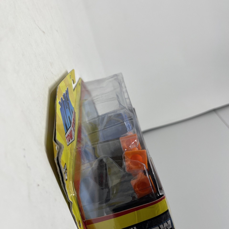 Max Tow Truck Mini Rev N' Tow With Trailer Climbs Steel Surfaces Pulls ...