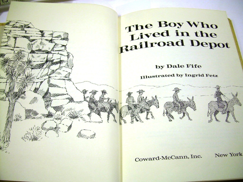 Boy Who Lived in Railroad Depot 1968 Dale Fife + Ingrid Fetz ...