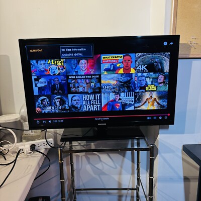 Samsung UN32EH4003 32" 720p 60Hz LED TV HDMI TESTED 770332089522| eBay