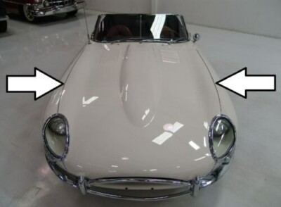 1x JAGUAR XKE E TYPE LONG HOOD FENDER BEADING CHROME BD19029/1 NEW FAST ...