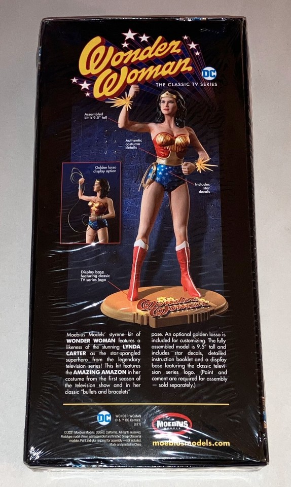 Moebius Wonder Woman 1:8 scale model figure kit 973 | eBay