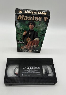 Master P: MP Da Last Don Movie VHS Tape 1998 Parental Advisory Explicit ...